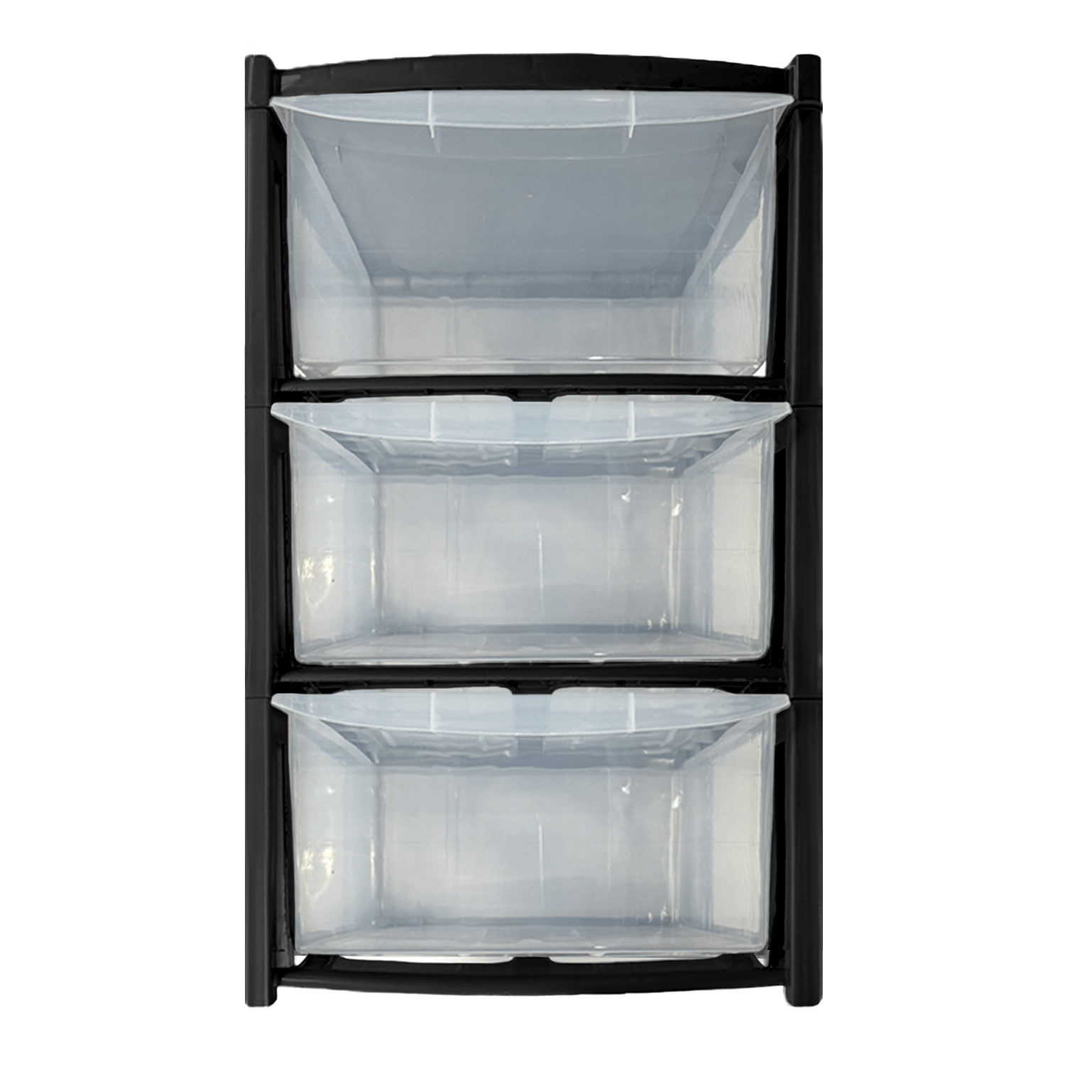 Large 3 Drawer Storage Tower - Plastic Storage Box
