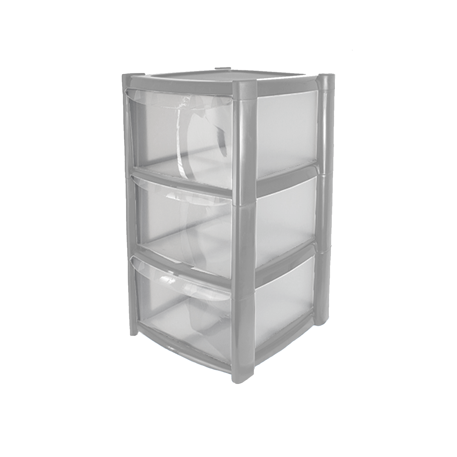 Large 3 Drawer Storage Tower - Plastic Storage Box