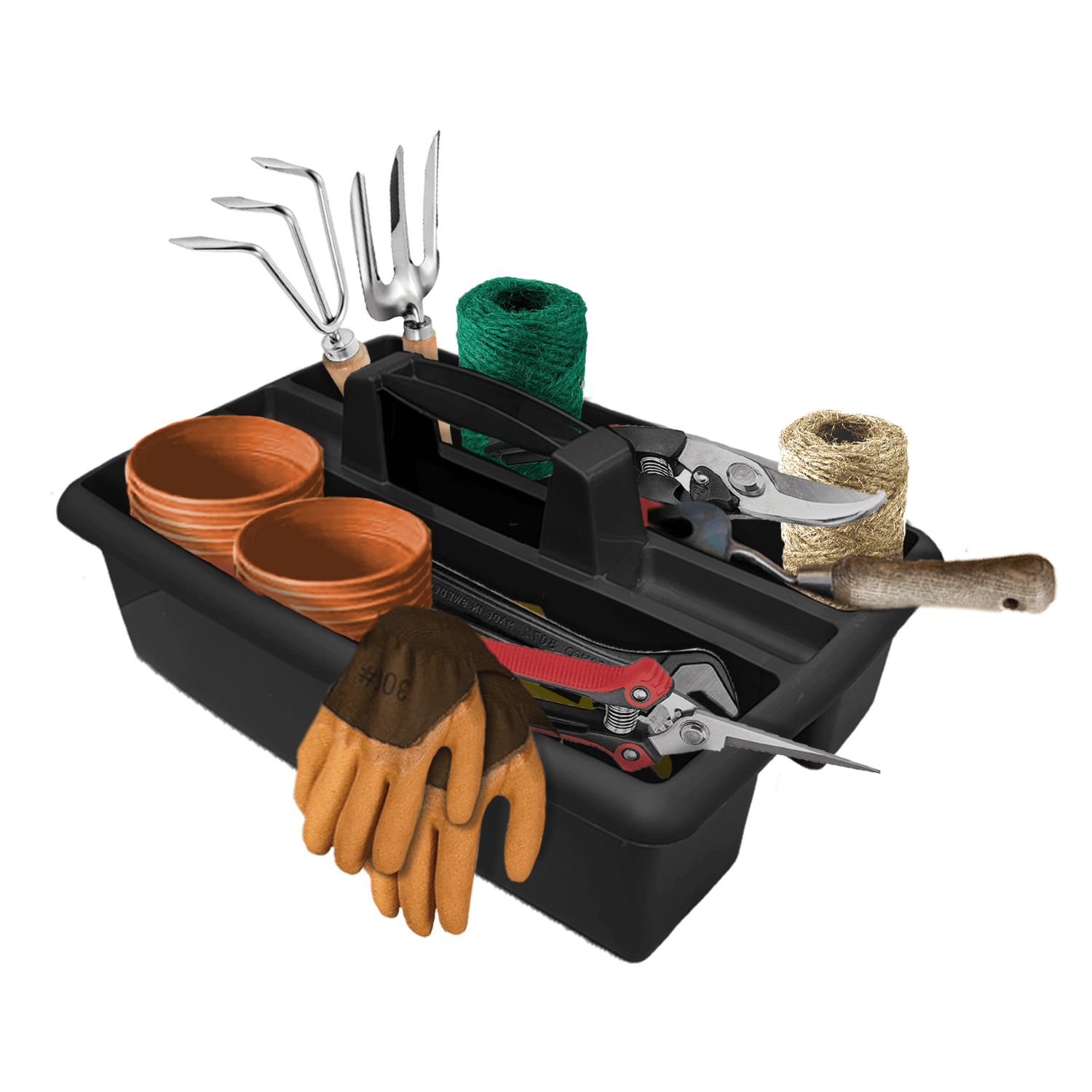 Large Carry All Caddy With Handle - Plastic Storage Box