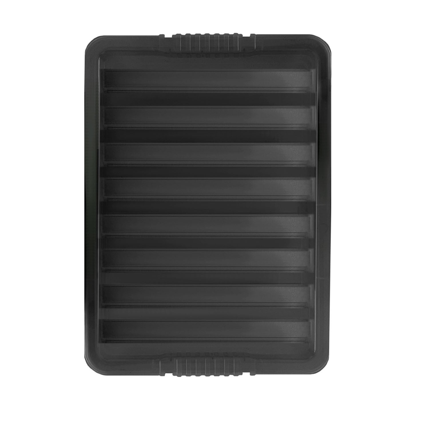 Plastic 50 Litre Box with Black Lid - Plastic Storage Box